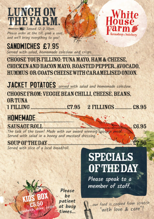 White House Farm | Café, Farmshop and Butchery - White House Farm, Norwich